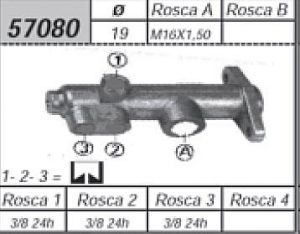 Master cylinder Renault 5 and Renault 7 FASA - Pièces pour Alpine Renault
